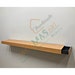 Wooden Oak Tv Unit With Hidden Drawers | Custom Size Floating Shelf ...