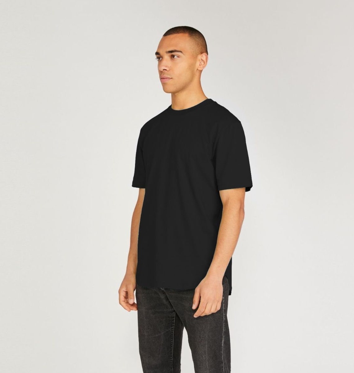 Mens Longline T-shirt - Etsy