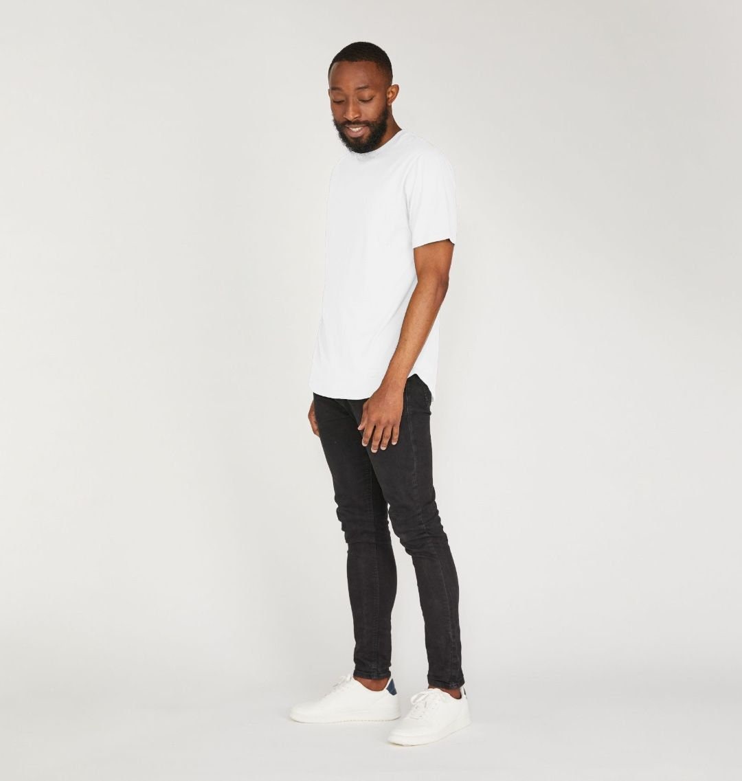 Mens Longline T-shirt - Etsy