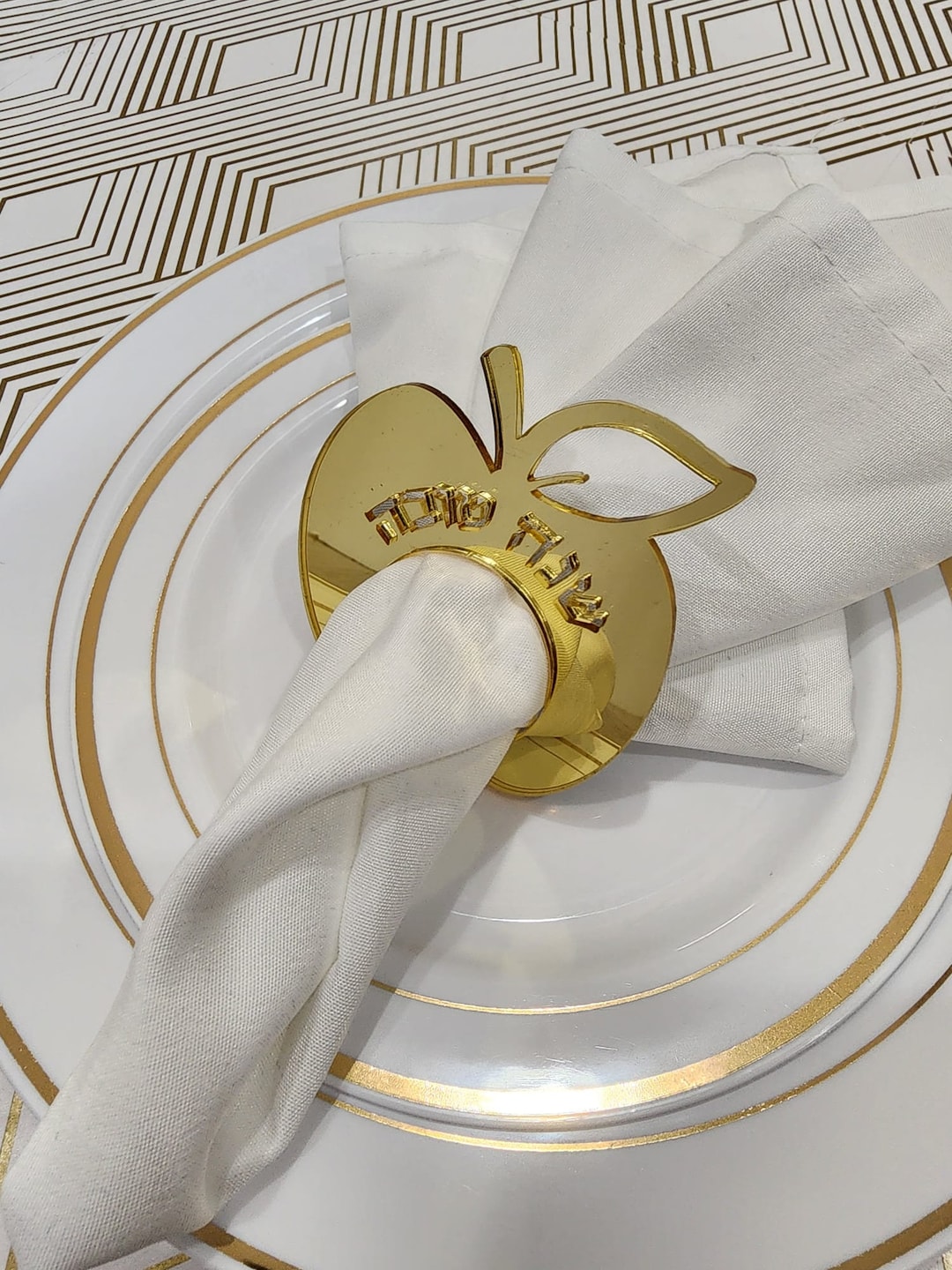 Apple Napkin Rings - Etsy