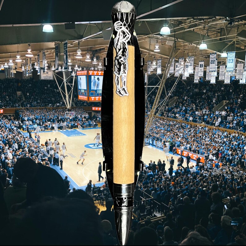 Duke Blue Devils-pen Made From the Original Floor of Cameron Indoor ...