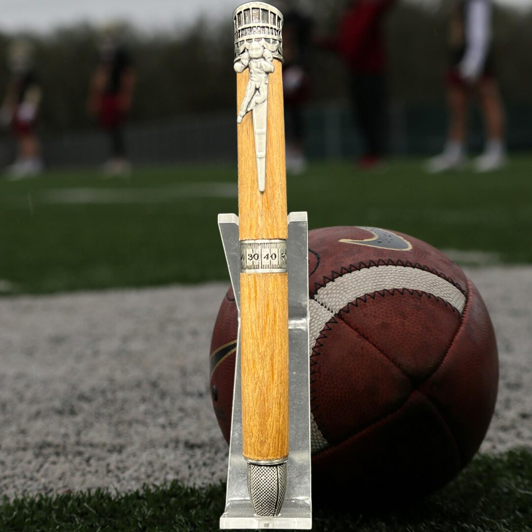 Football Pen Made From the Wooden Seats of Atlanta-fulton County ...