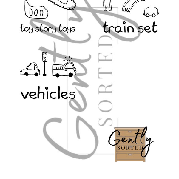 Childrens Toy Box - Etsy