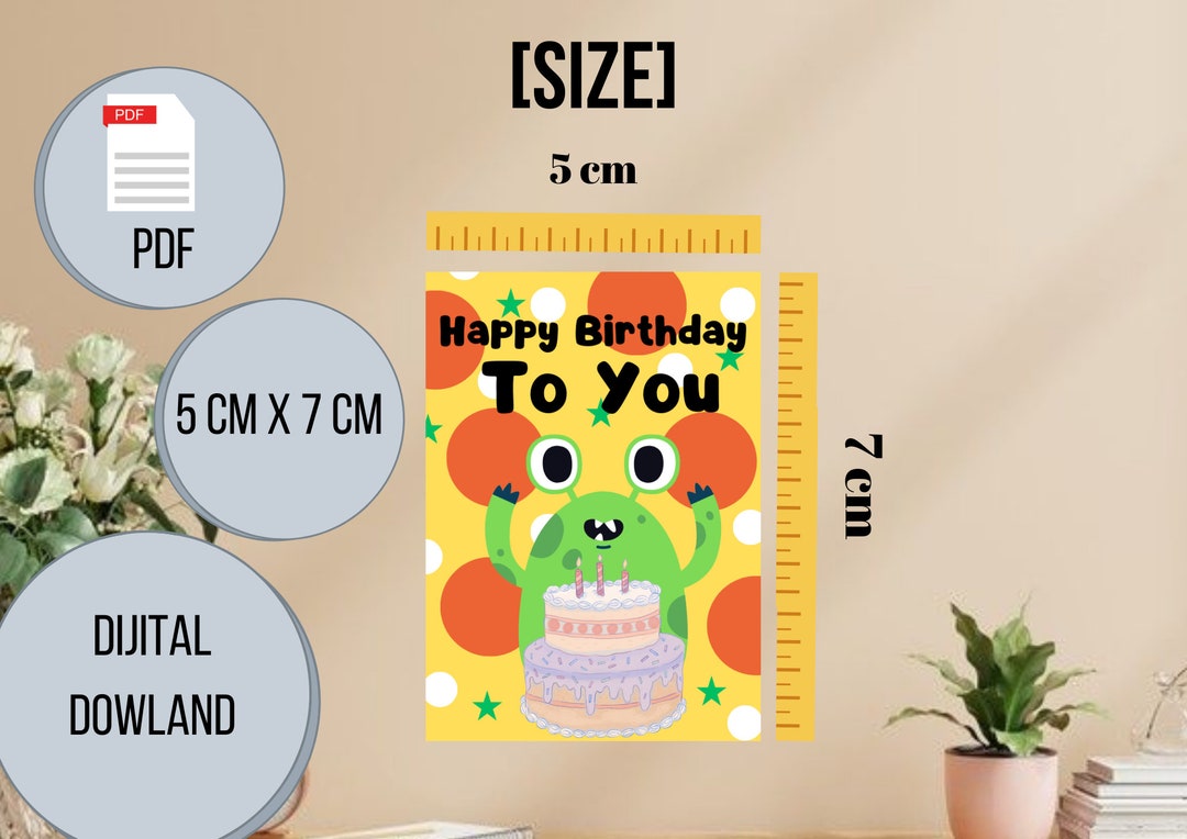 Printable Birthday Card for Boy Birthday Card Printable - Etsy