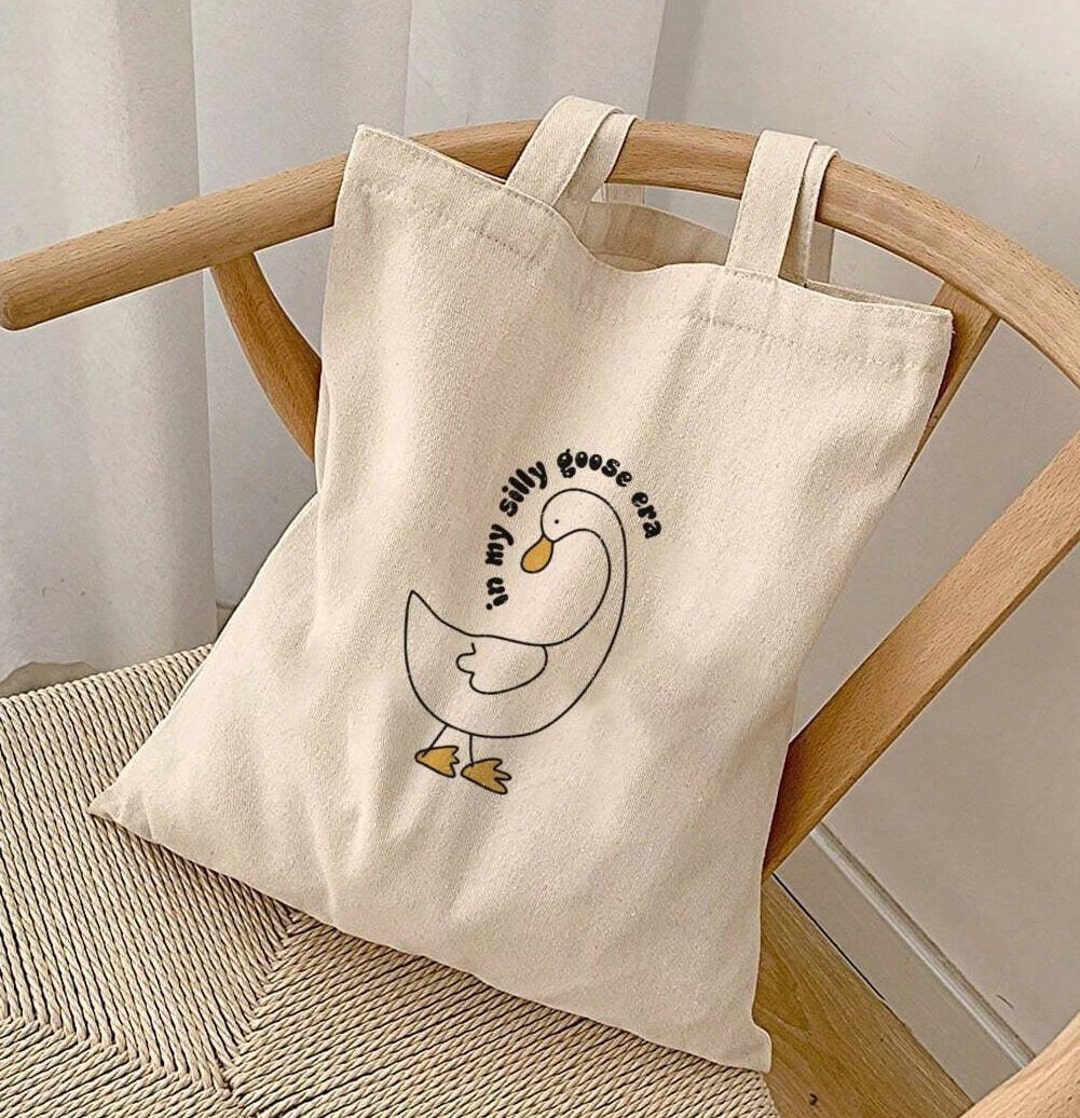 Silly Goose Era Tote Bag, in My Silly Goose Era, Tote Bag, Silly Goose ...