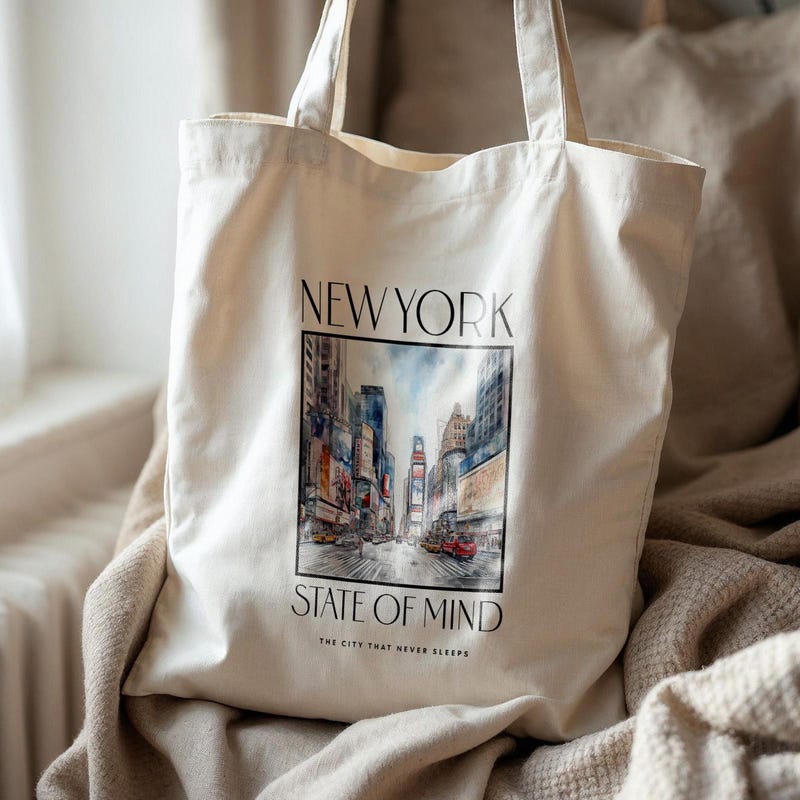 New York State Tote Bag - Etsy
