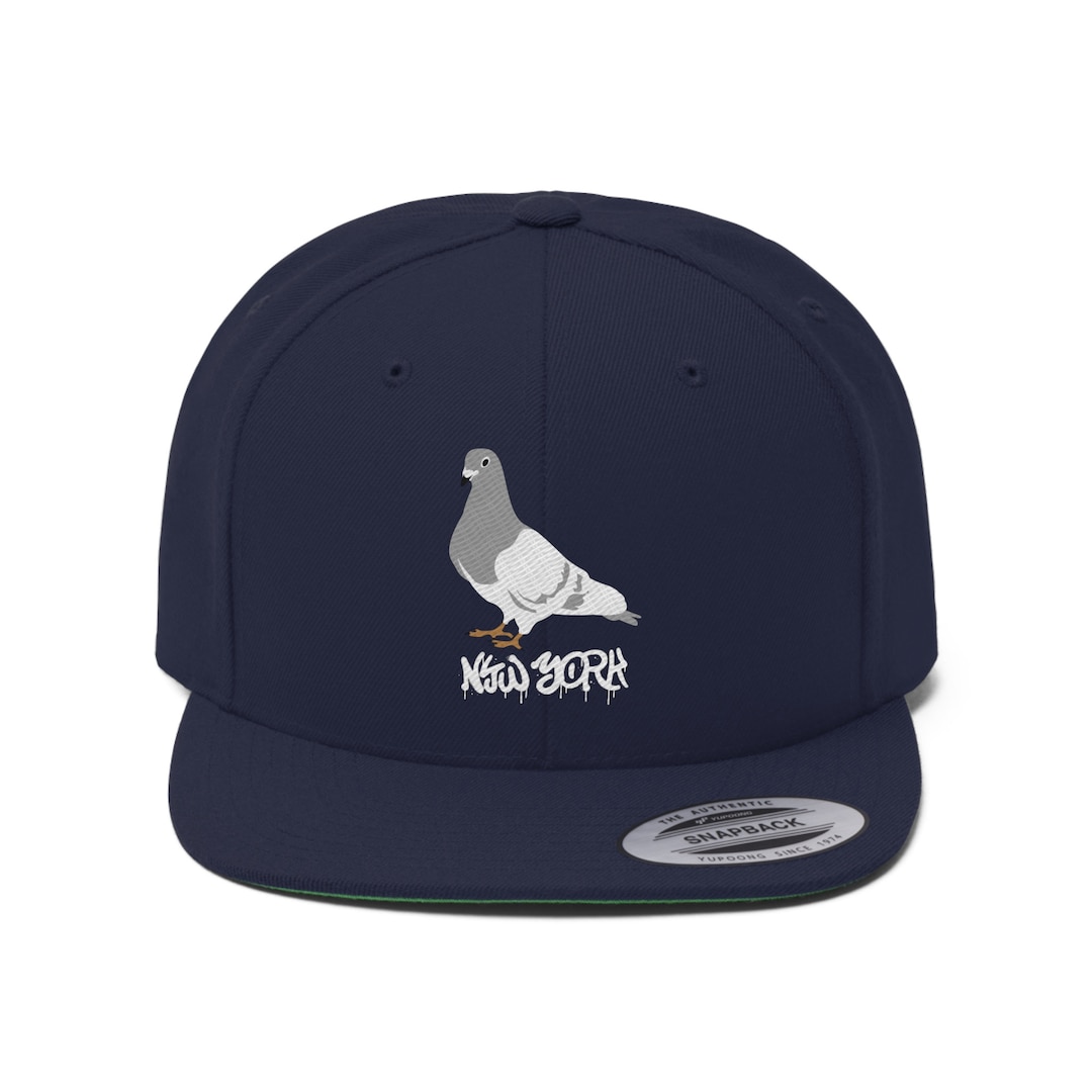 New York City Pigeon Logo Hat - Etsy