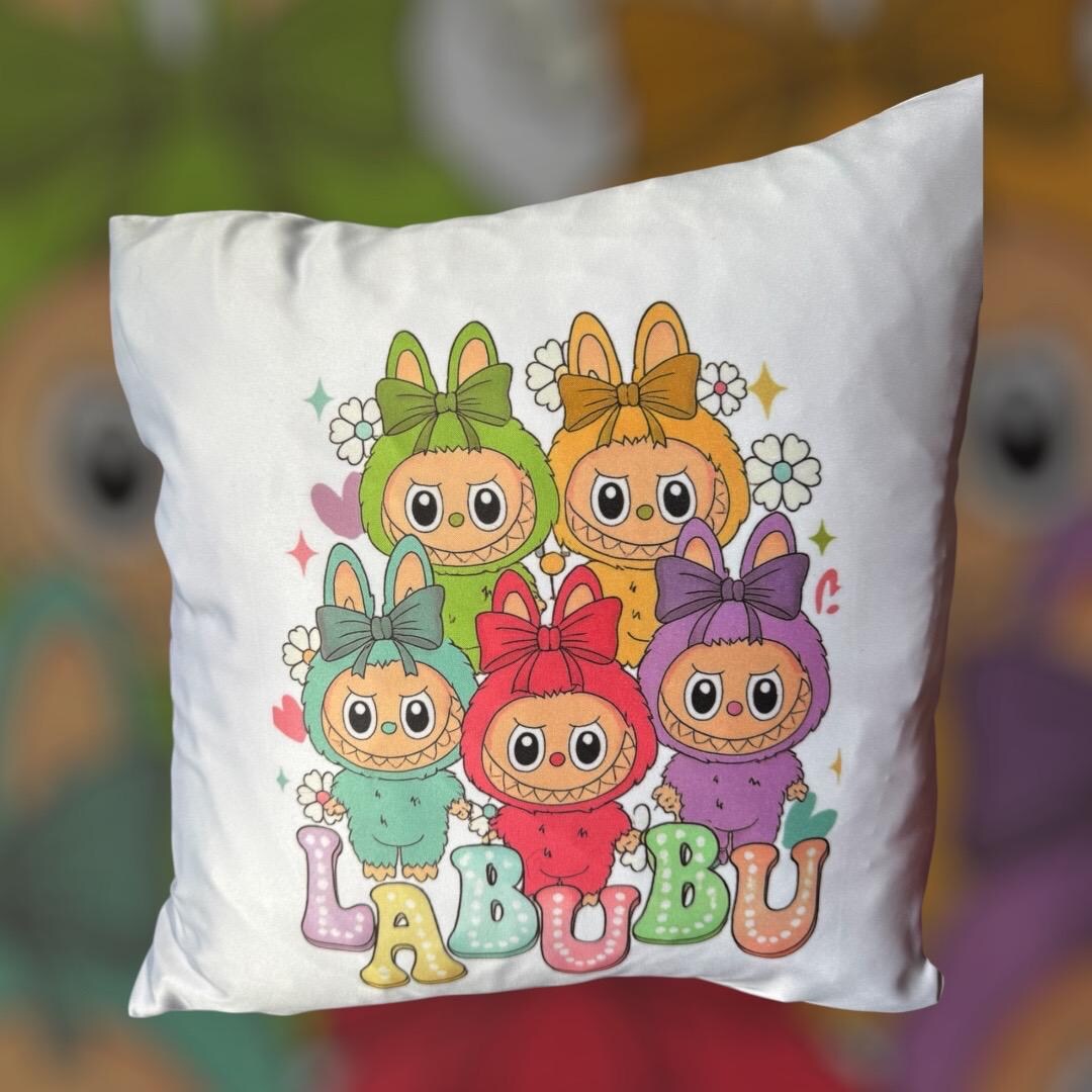 Children’s Labubu Cushion. - Etsy