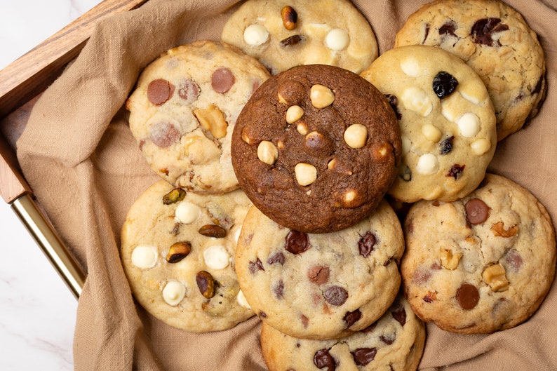 Gourmet Cookie and Brownie Gift Box | Artisan Dessert Assortment ...