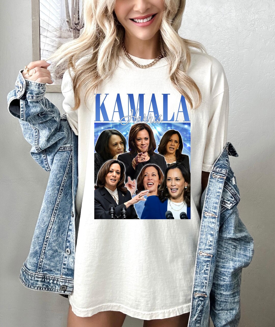 Kamala Harris 2024 Shirt, Support Madam President Kamala Rally Attire ...