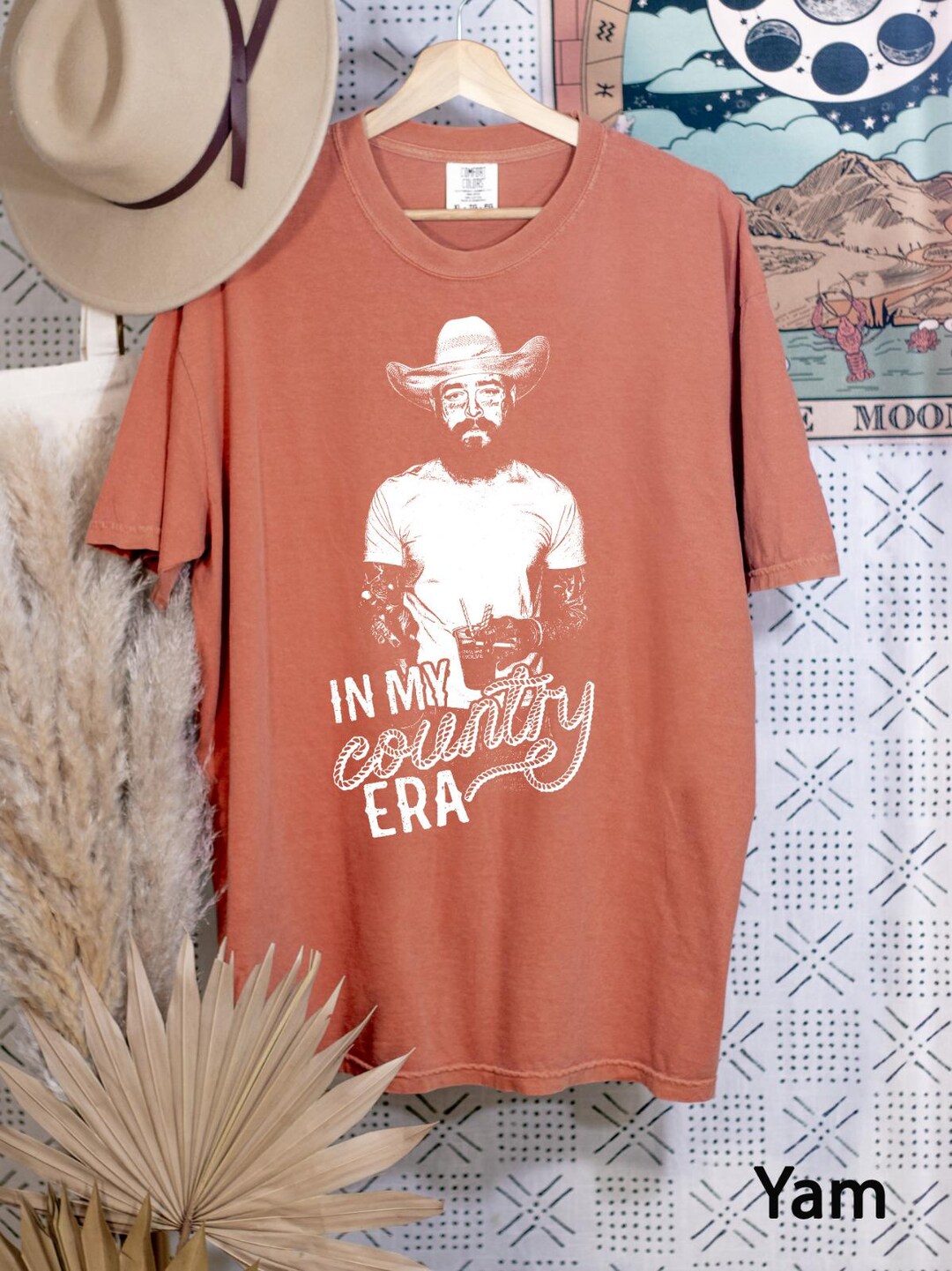 Comfort Colors Post Malone Shirt, Country Music Shirt, Western Style ...