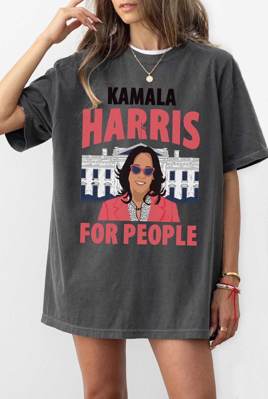 Comfort Colors, Kamala Harris for the People Shirt, Madam President ...