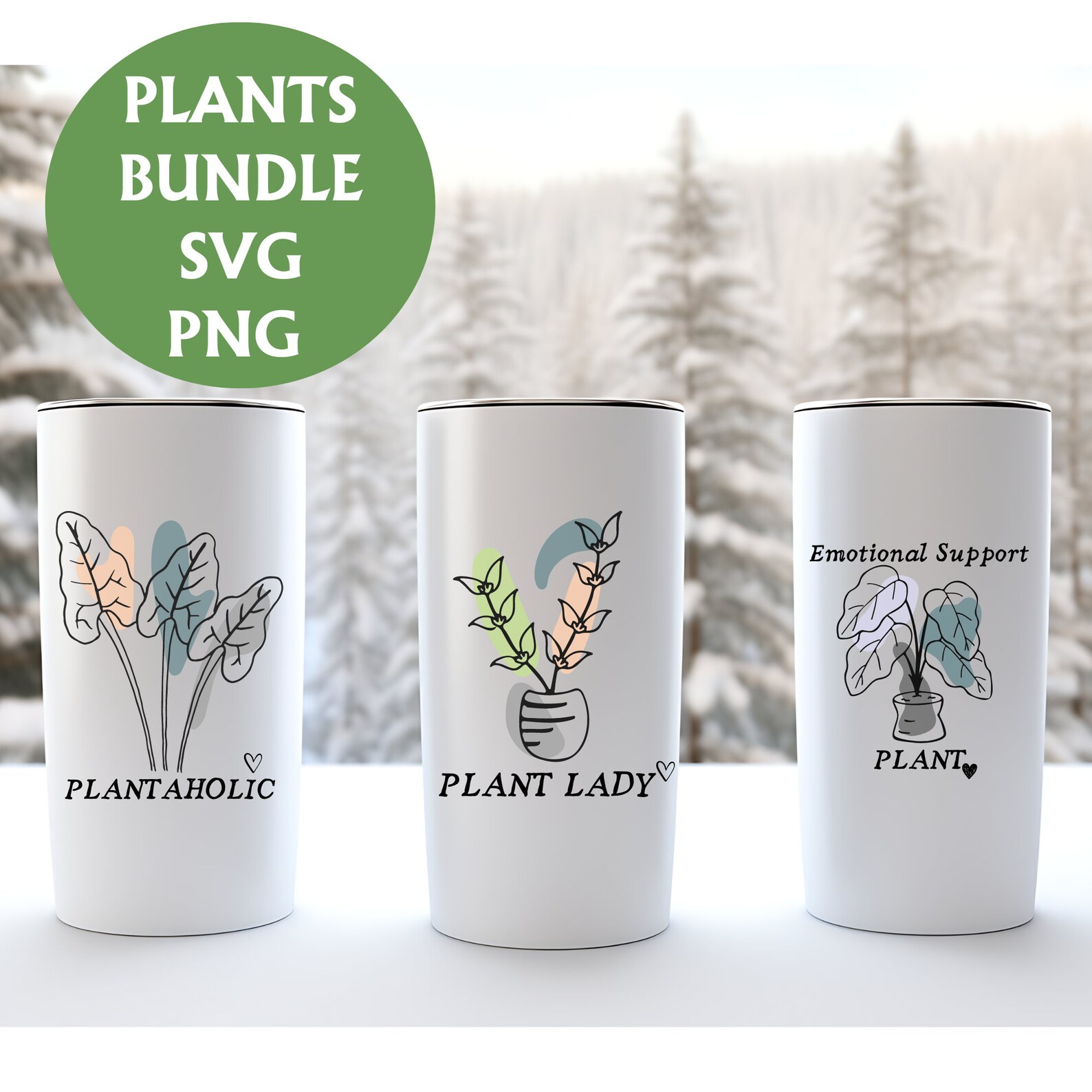 Plants SVG File, Plants Bundle SVG, Plants Png, Plant Lover Svg, Plant ...