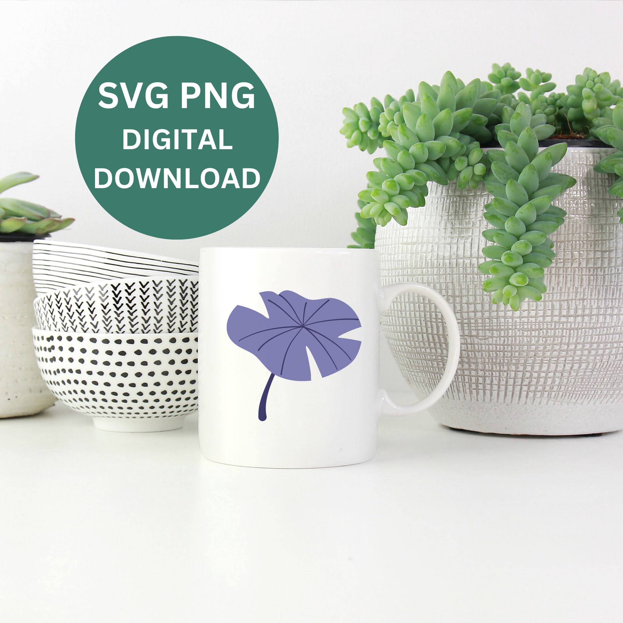 Plants SVG File, Plant Bundle SVG, PNG, Foliage Svg, Botanical Svg ...