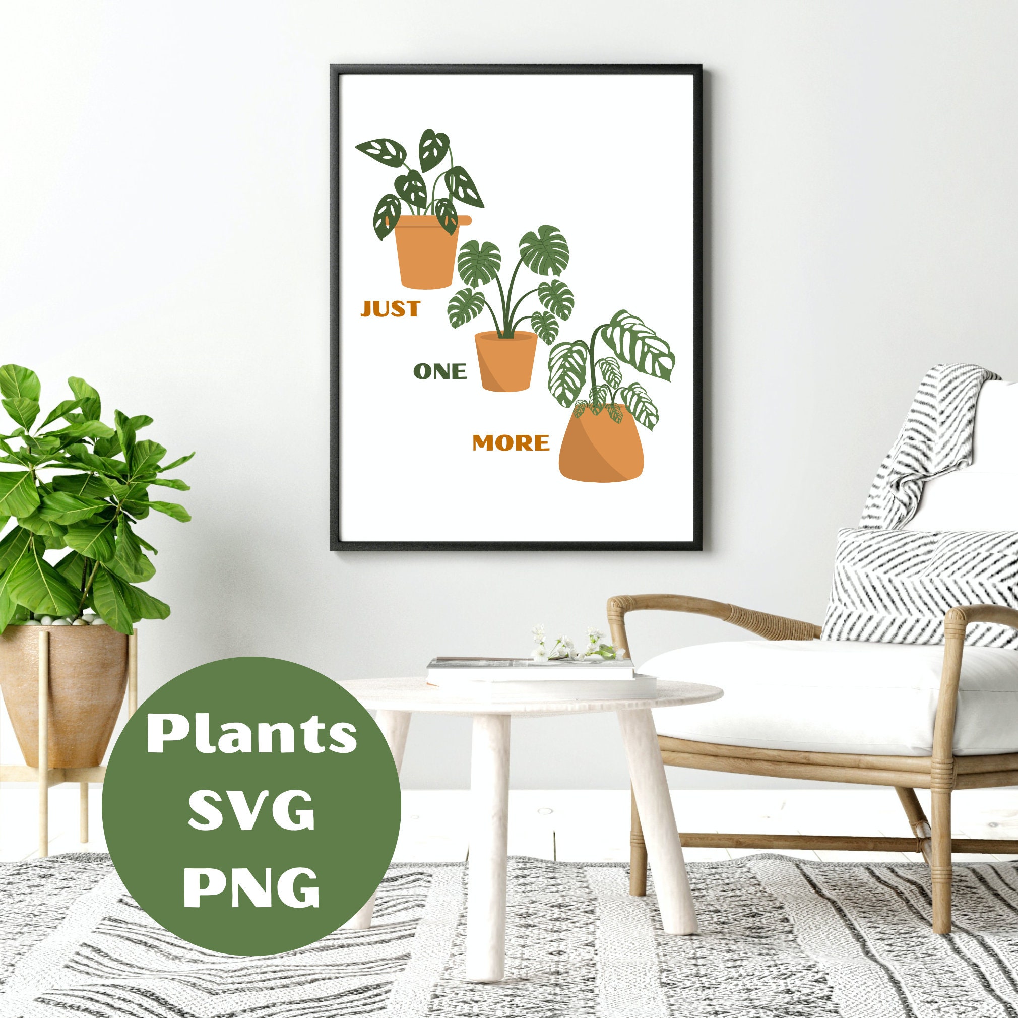 Plant Graphics SVG Files, Monstera SVG, Plant Quote Svg, Plant Lover ...