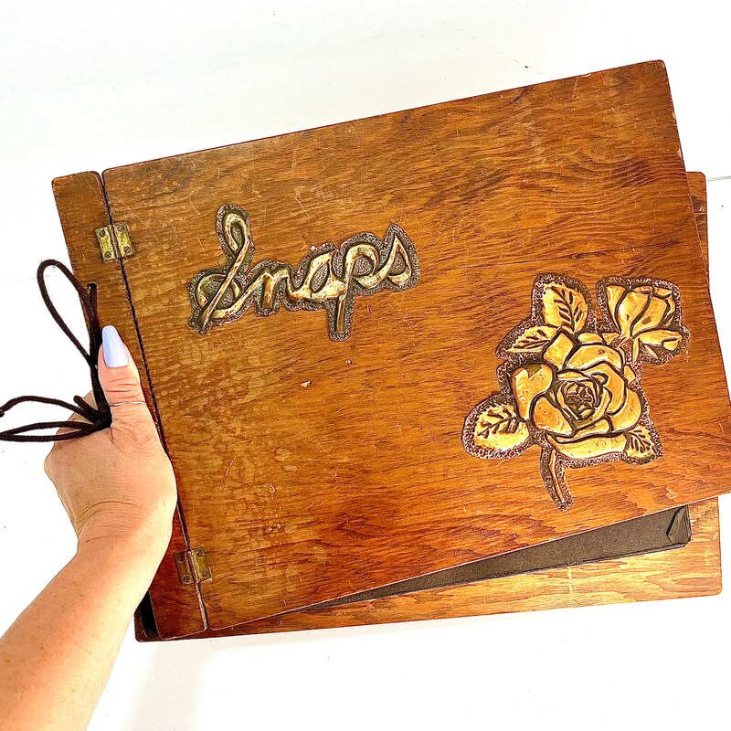 Wood Album - Etsy