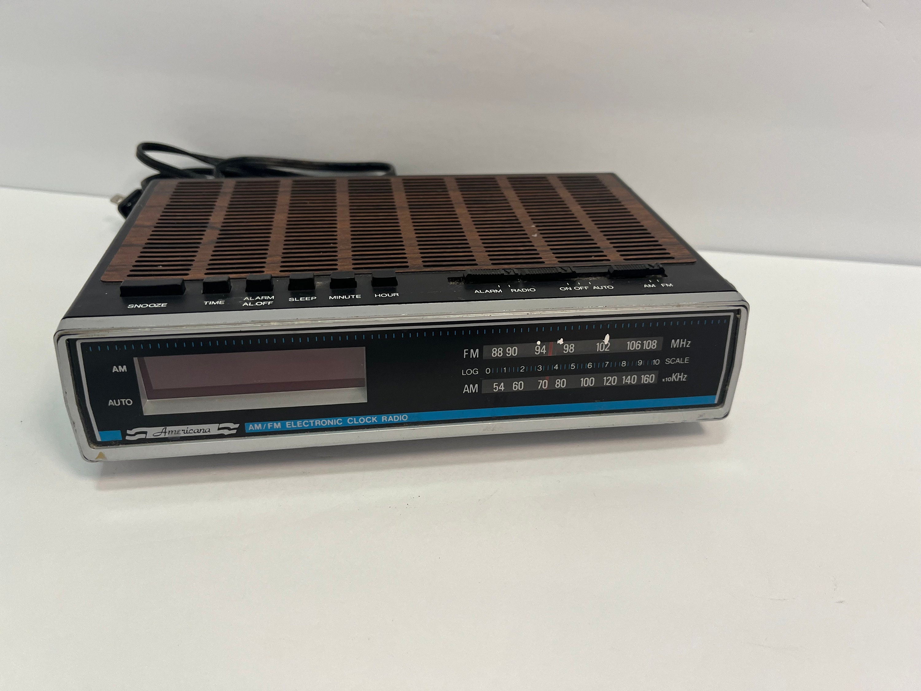 Vintage Digital Alarm Clock 90s Alarm Clock Vintage Table - Etsy