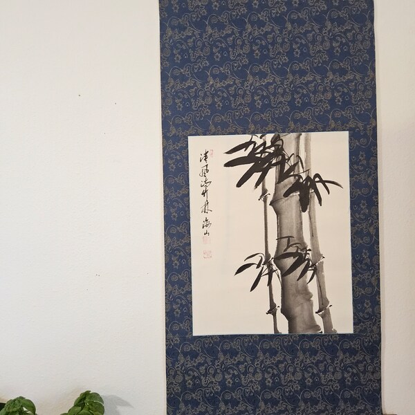 Asian Bamboo Scroll - Etsy
