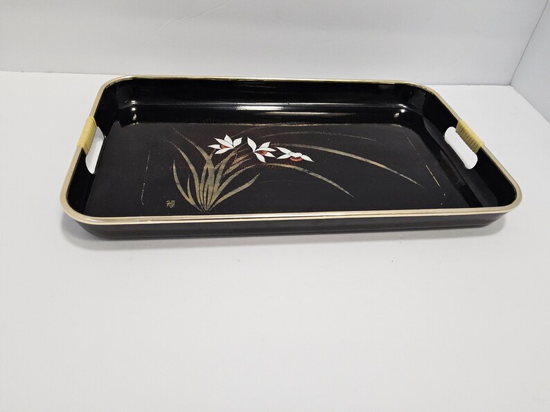 Vintage Japanese Large Serving Tray Vintage TV Tray 80s Serving Tray ...