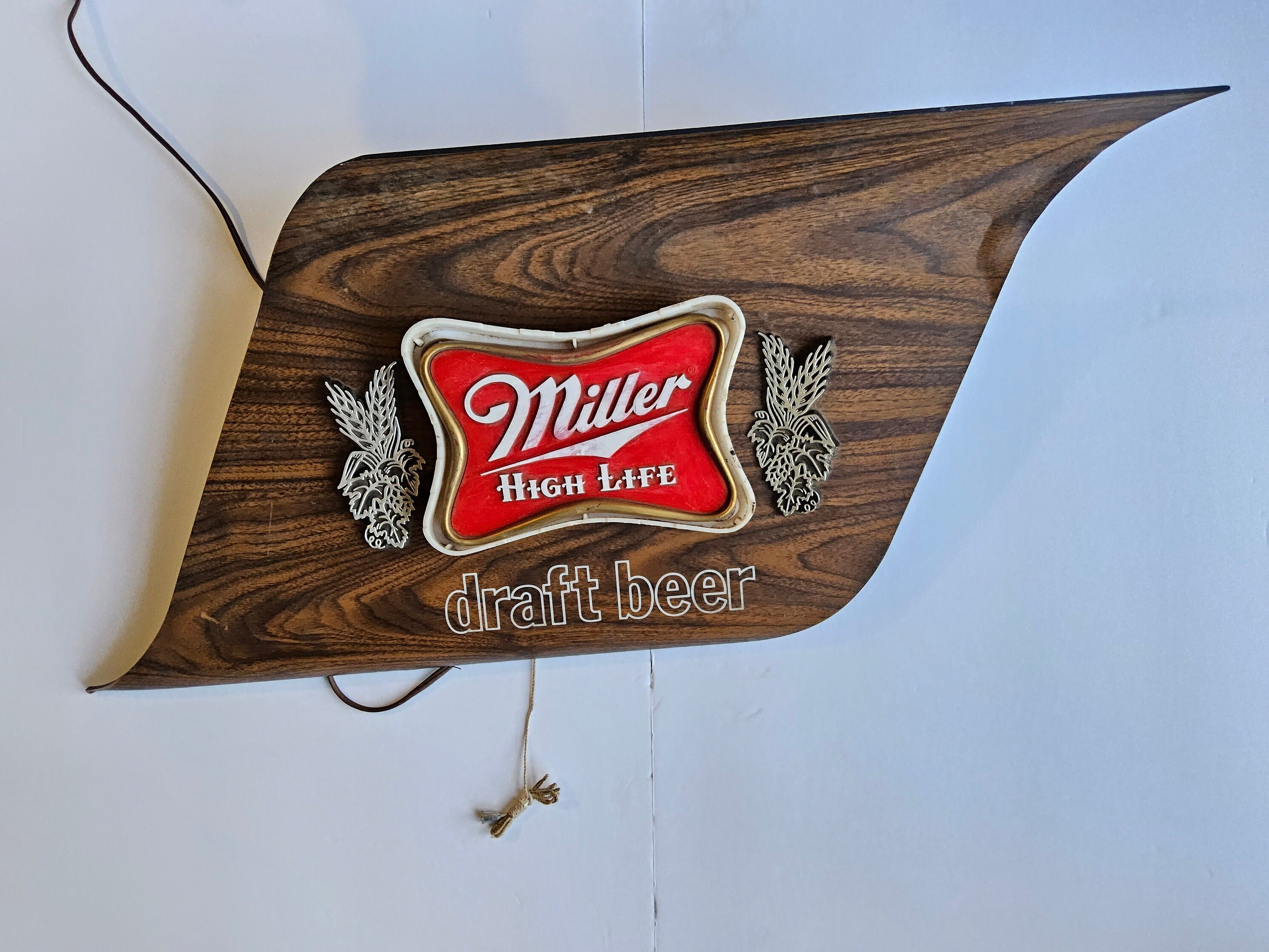 Miller High Life Electric Sign 80s Electric Miller Hig Life Beer Sign ...