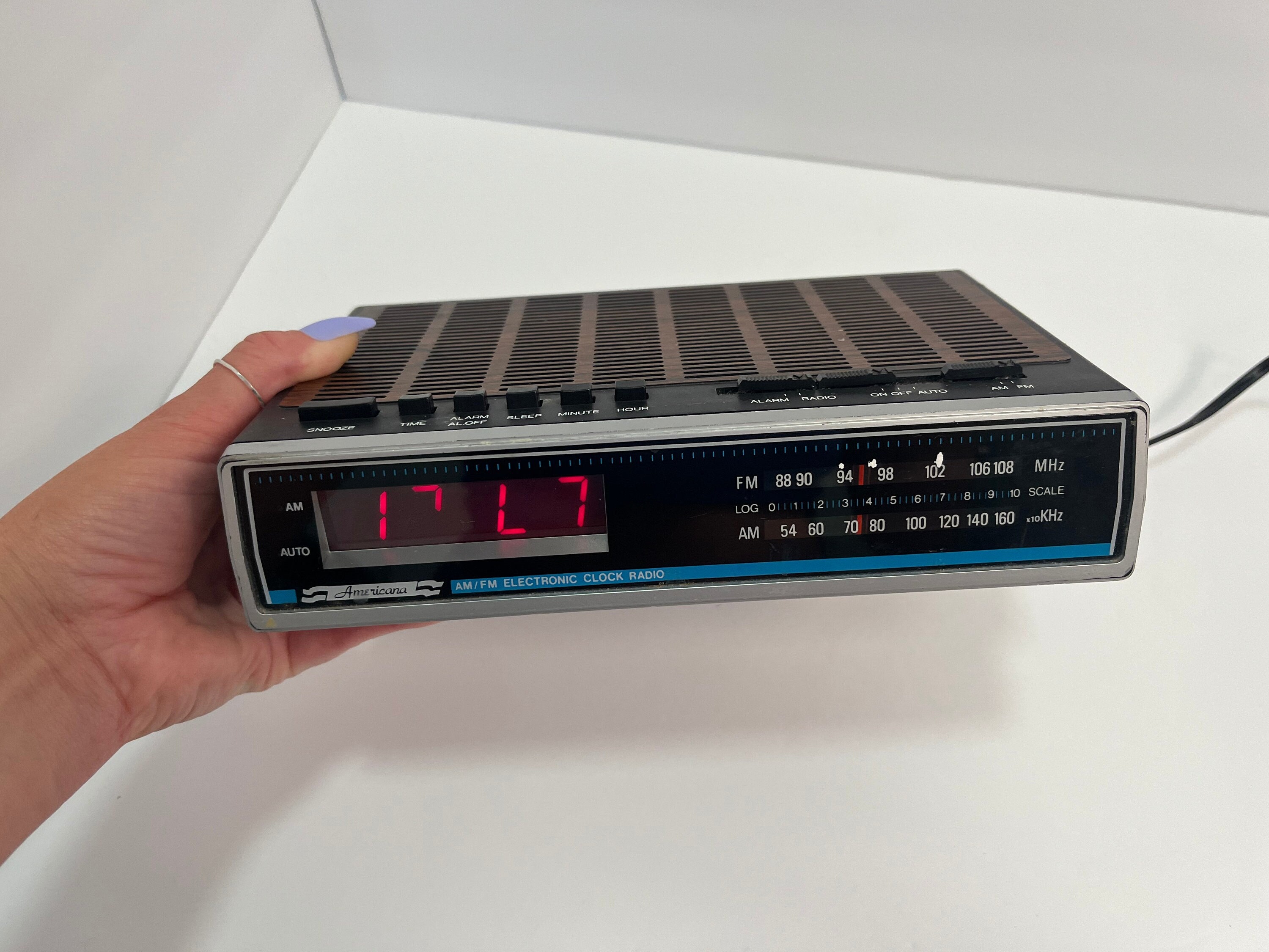 Vintage Digital Alarm Clock 90s Alarm Clock Vintage Table Clock - Etsy