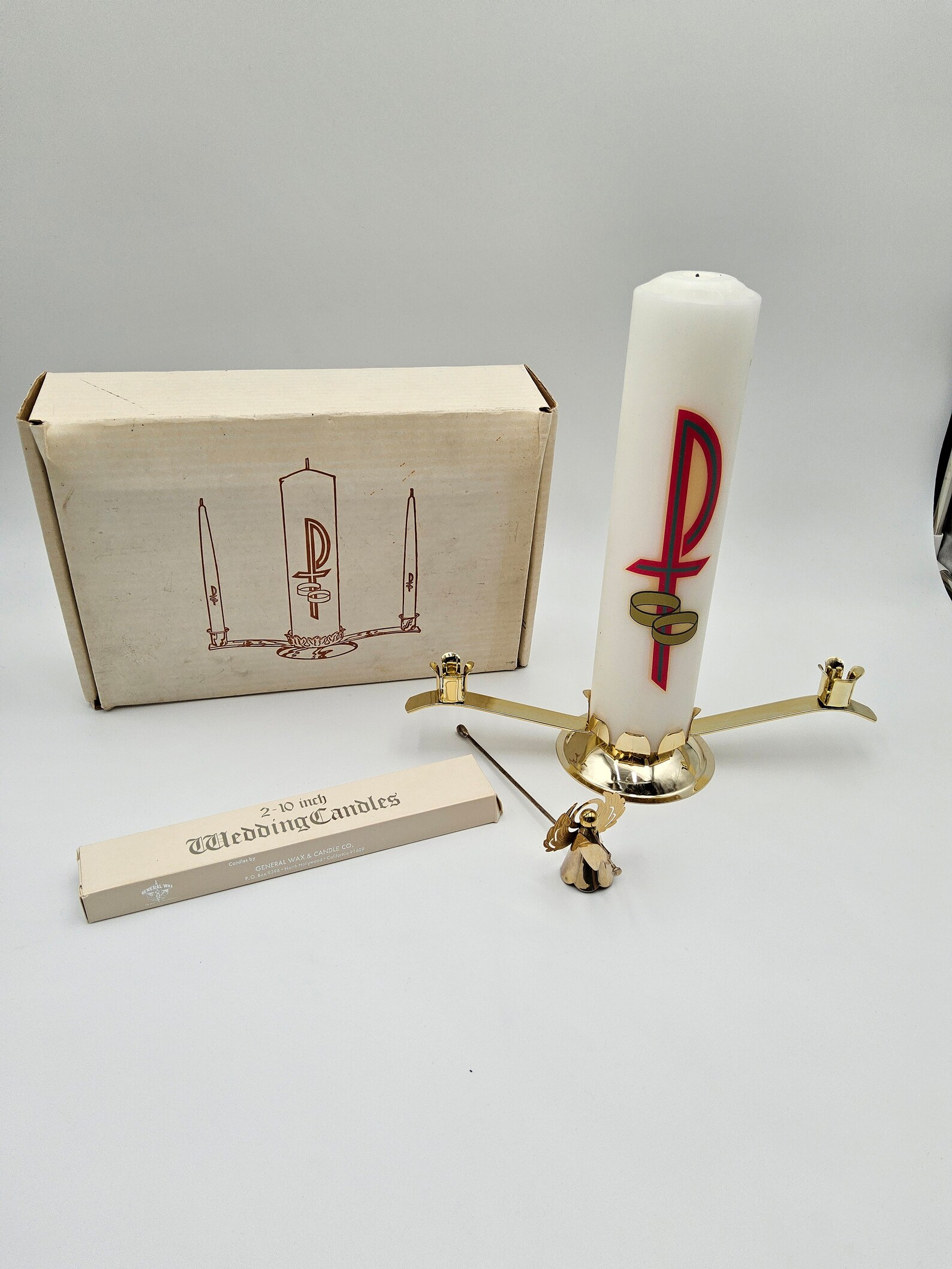 Vintage Wedding Unity Marriage Candle Set Wedding Candelabra Unity ...