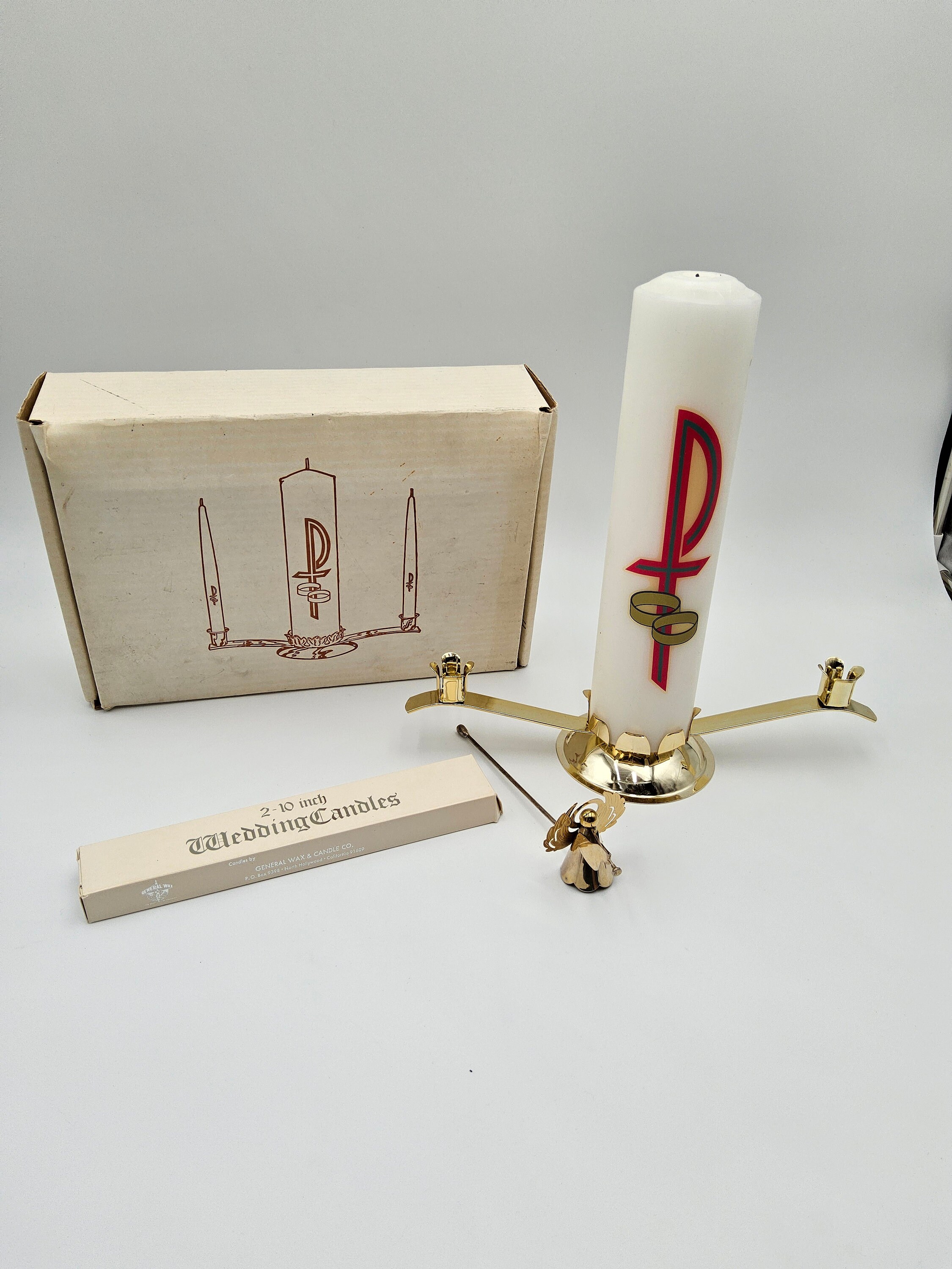 Vintage Wedding Unity Marriage Candle Set Wedding Candelabra Unity ...