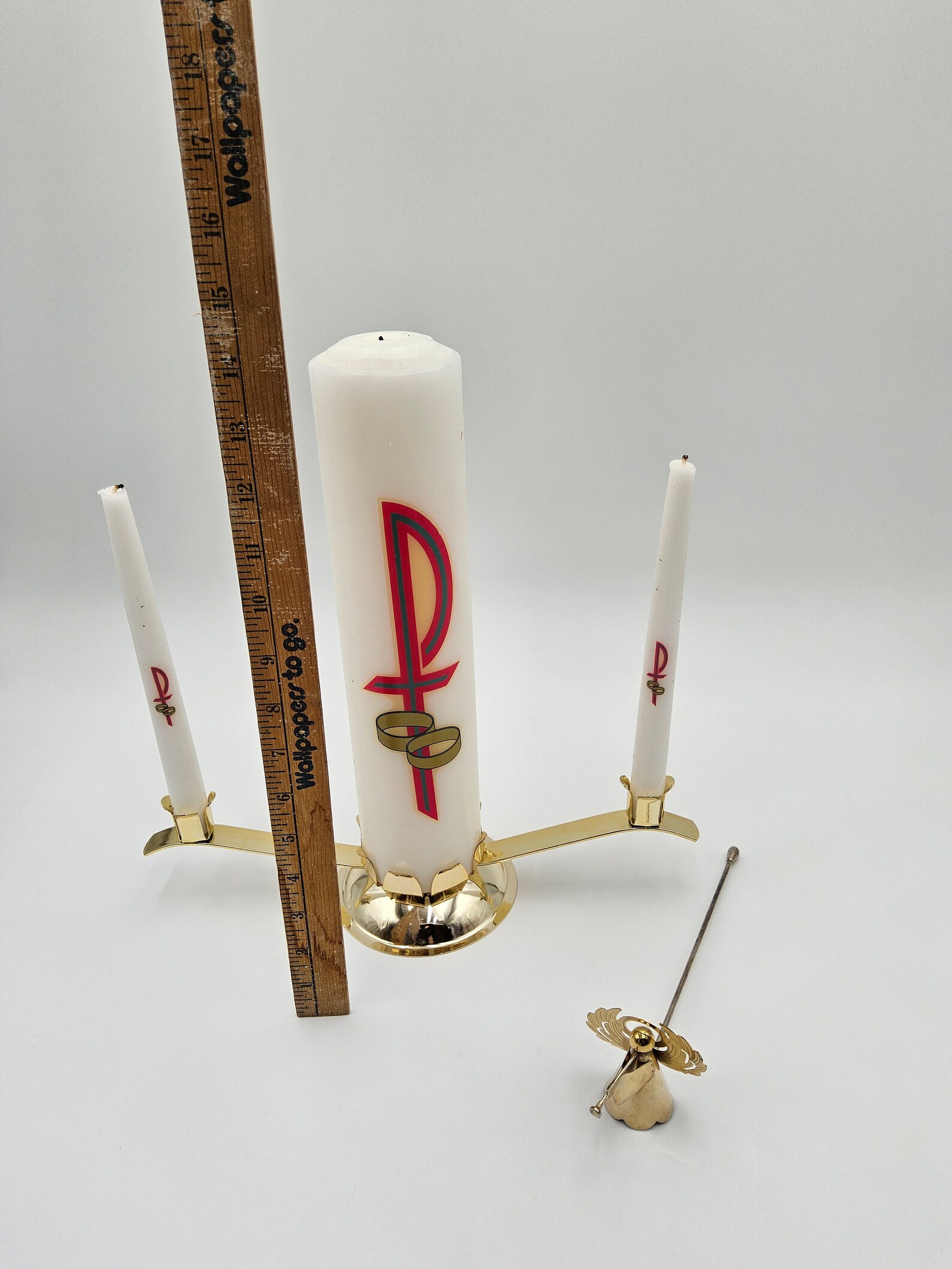 Vintage Wedding Unity Marriage Candle Set Wedding Candelabra Unity ...