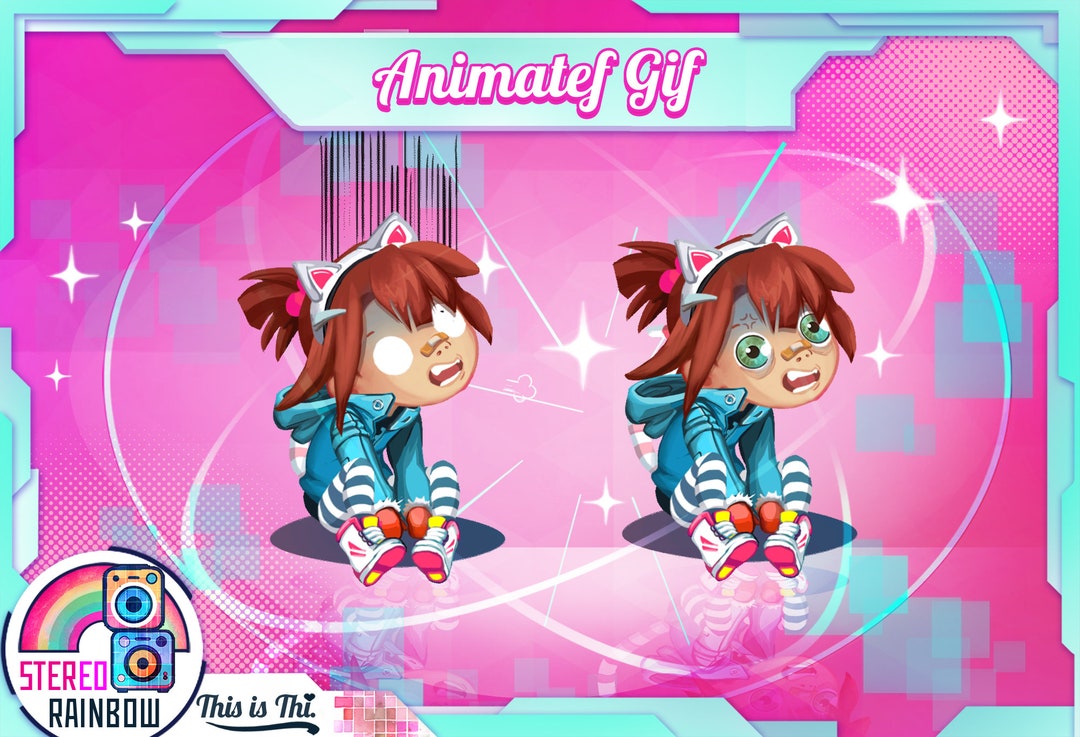 Animated Gif + Emote for Any Platform - Etsy