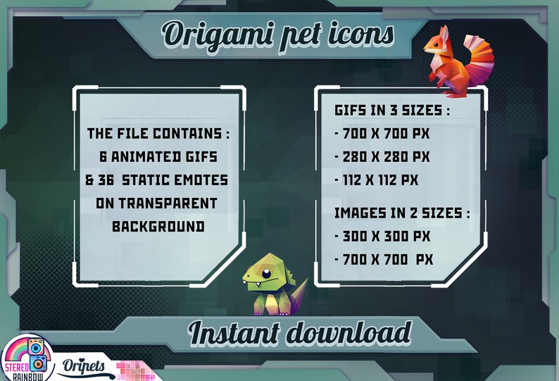 PETSHOP Animated Gif + Static Emote for All Platforms - Etsy