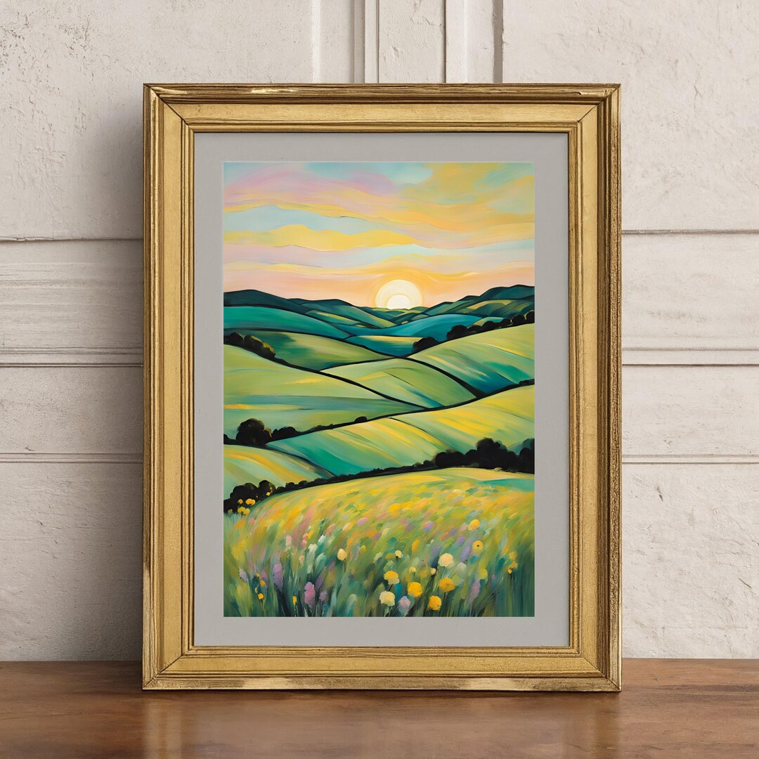 Zion Promised Land LDS Art | Book of Mormon Landscape | Peaceful ...