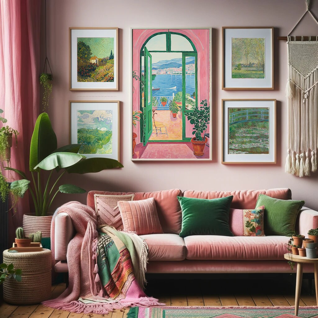 Eclectic Gallery / Wall Art Print Set 5 / Decorator Wall Arts ...