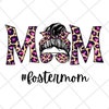 Leopard Foster Mom Png Svg, One Blessed Foster Mom, Foster Mom Svg ...