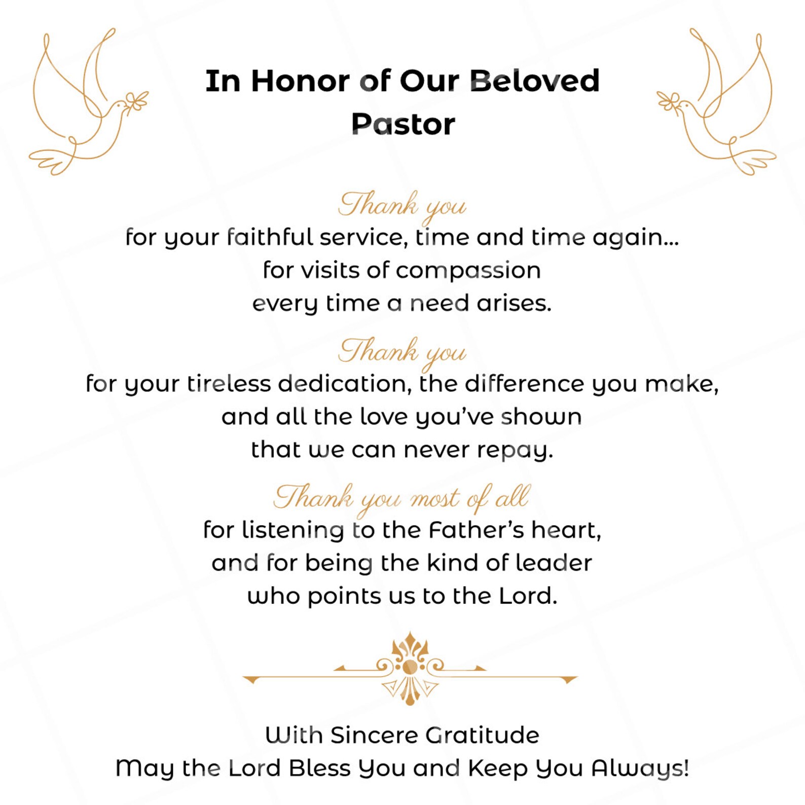 Pastor Retirement Png, Pastor Appreciation Svg, Thank You Pastor Gift ...