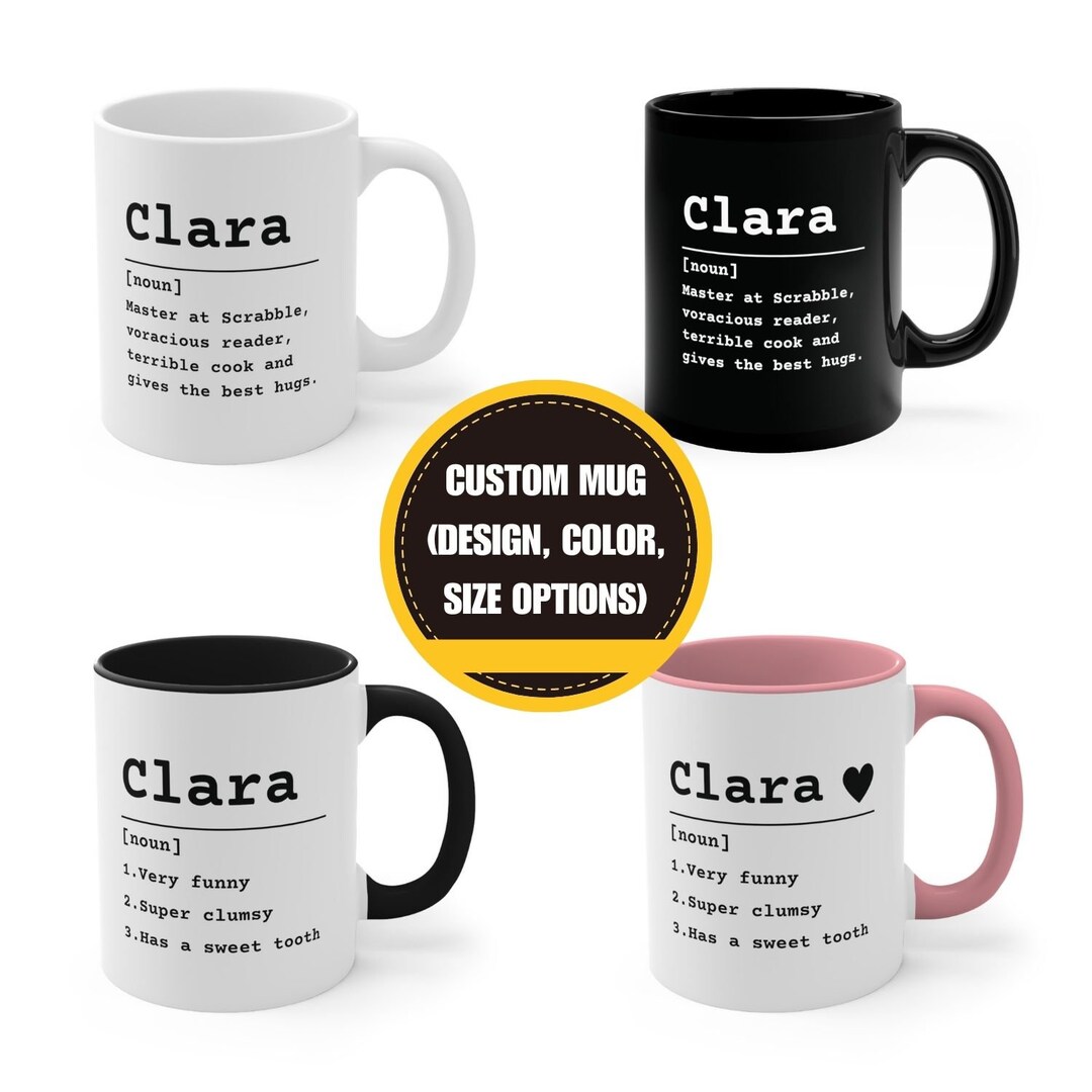 Personalized Name Definition Mug, Personalized Name Mug, Personalized ...