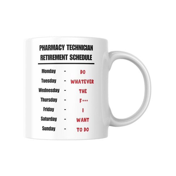 Pharmacy Tech Mug - Etsy