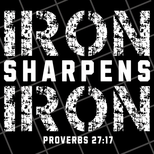 Iron Sharpens Iron Png - Etsy