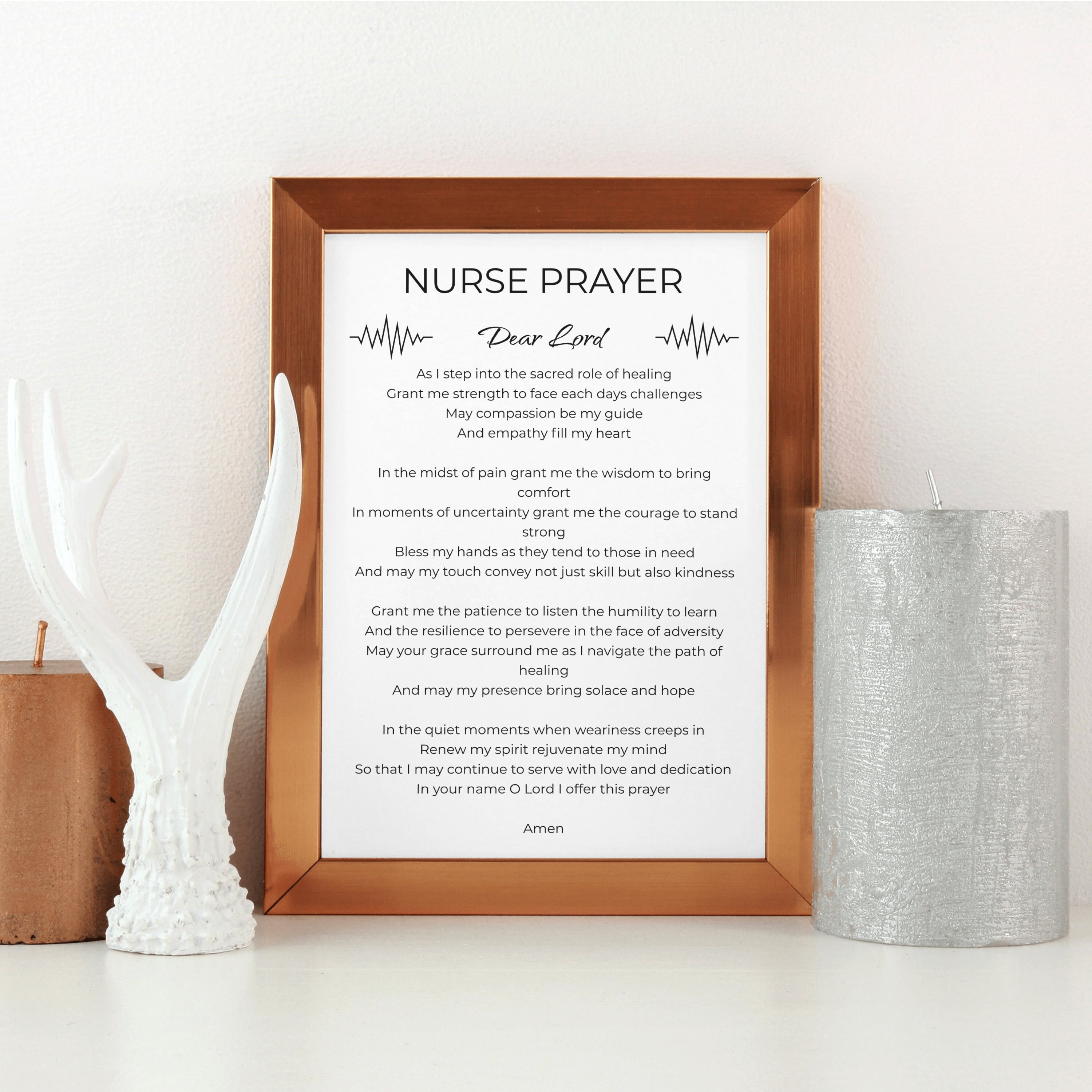 Nurse Prayer SVG PDF, Nurse Prayer Printable, Nurse Prayer Gift ...