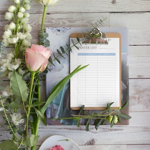 Prayer List Printable PDF, Daily Devotional Practice, Printable Prayer ...