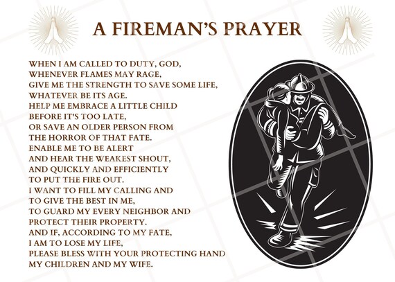 Fondo De Pantalla De Oración De Bombero Bombero Polivoro Llama,