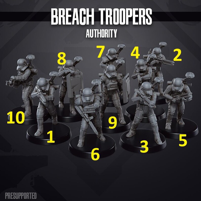 Authority Breach Troopers - Etsy