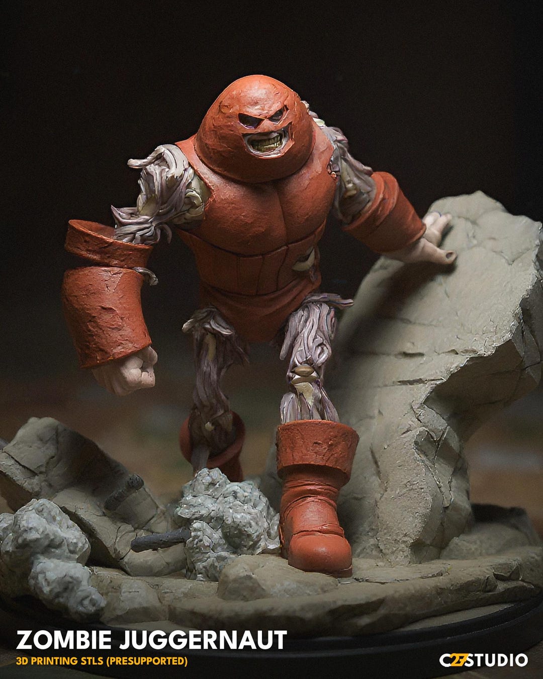 Zombie Juggernaut Fanart - Etsy