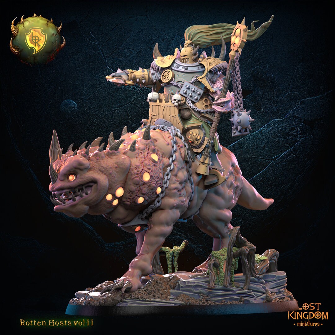 Volnir, the Creeper, on Rotten Beast - Etsy