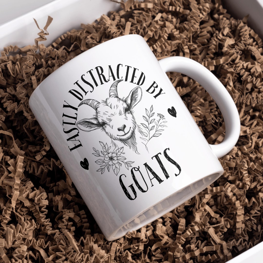Mug, Goat, Funny Goat Mug, Animal Lover, Gift for Sister, Daughter Gift ...