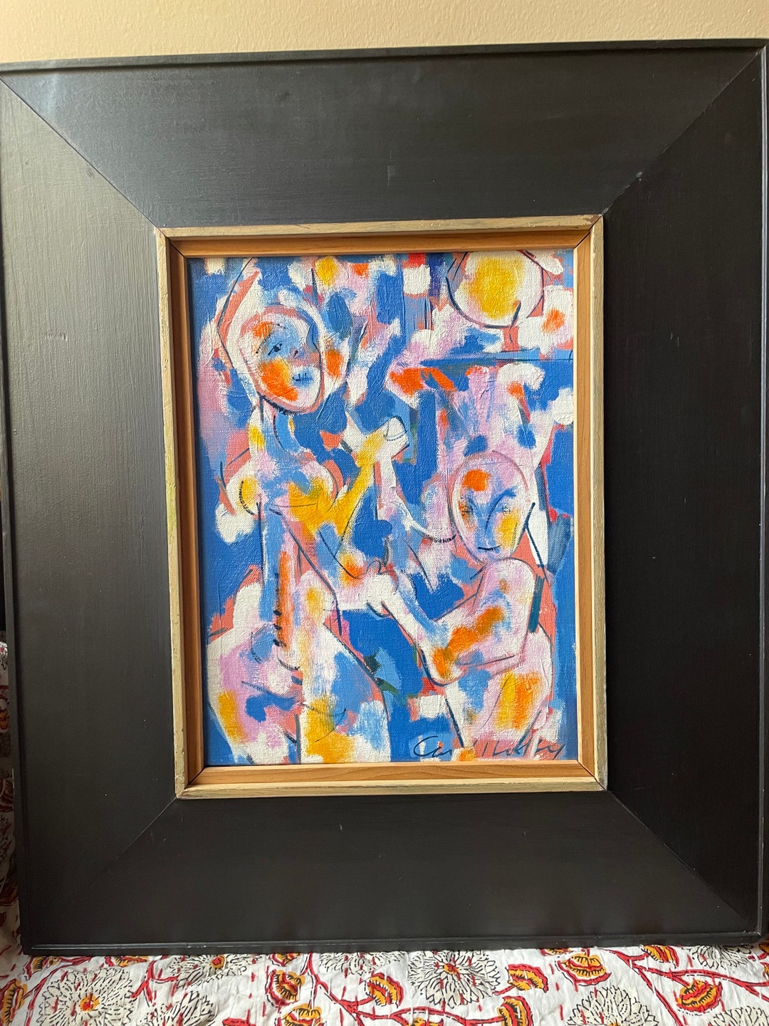 Carl Robert Holty, 1900-1973 Original Oil on Canvas, Signed Lower Right ...