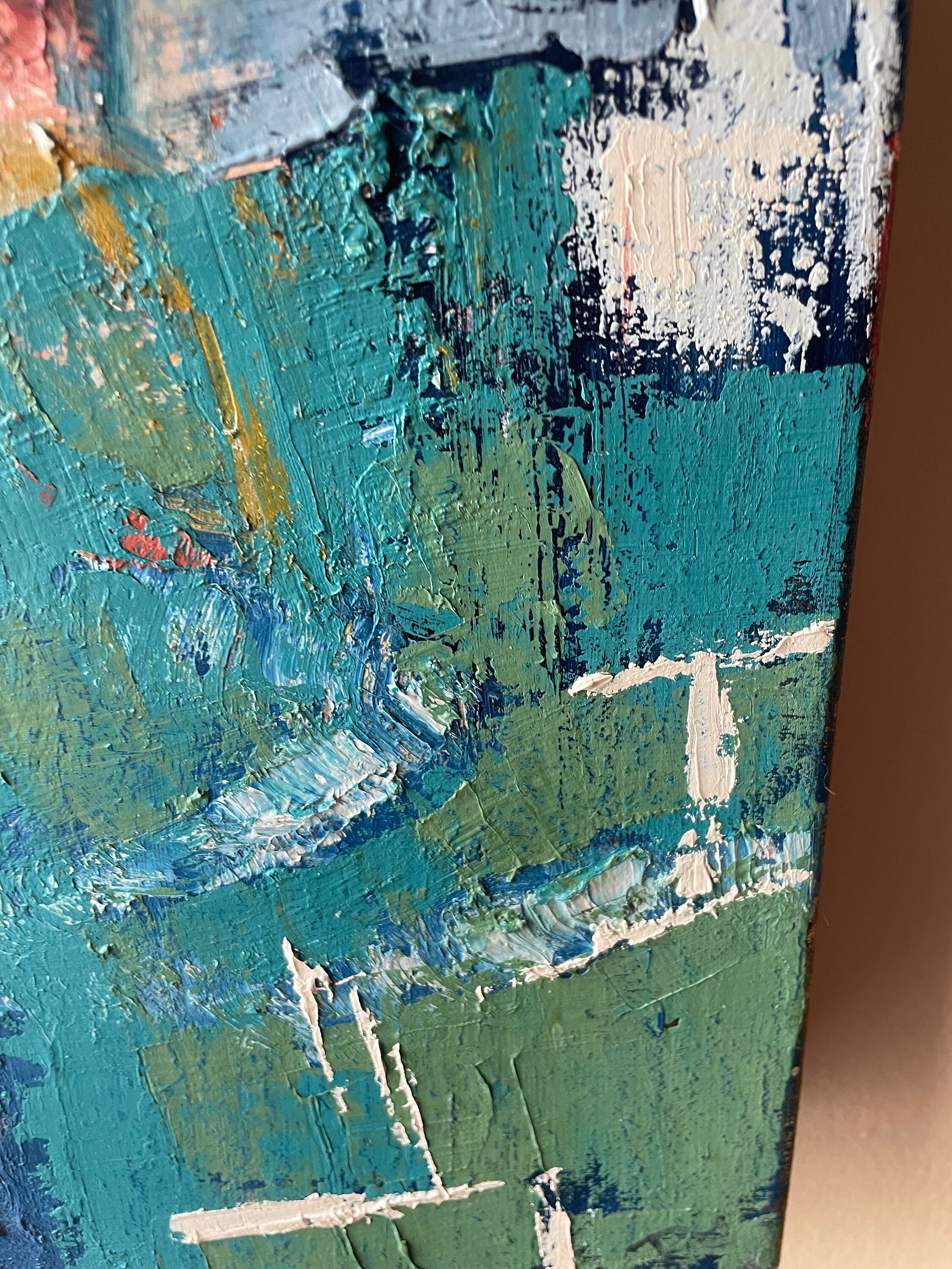 Classic Abstract Expressionist Oil on Canvas Painting. - Etsy