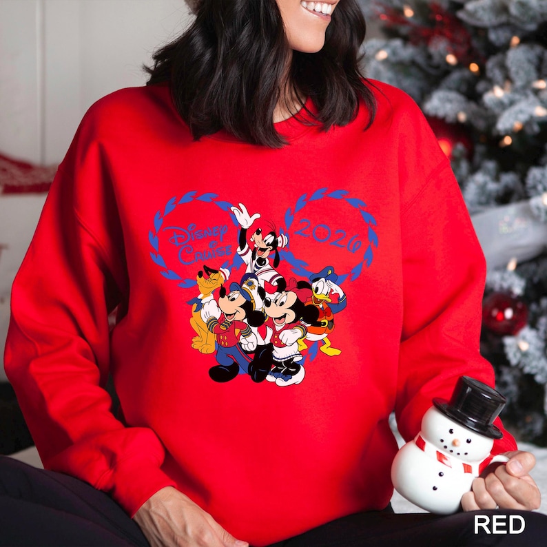 Disney Cruise 2026 Sweatshirt, Disney Sweatshirt, Family Cruise Hoodie ...