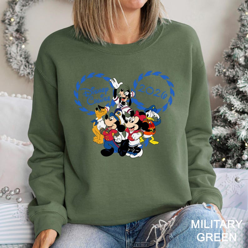 Disney Cruise 2026 Sweatshirt, Disney Sweatshirt, Family Cruise Hoodie ...