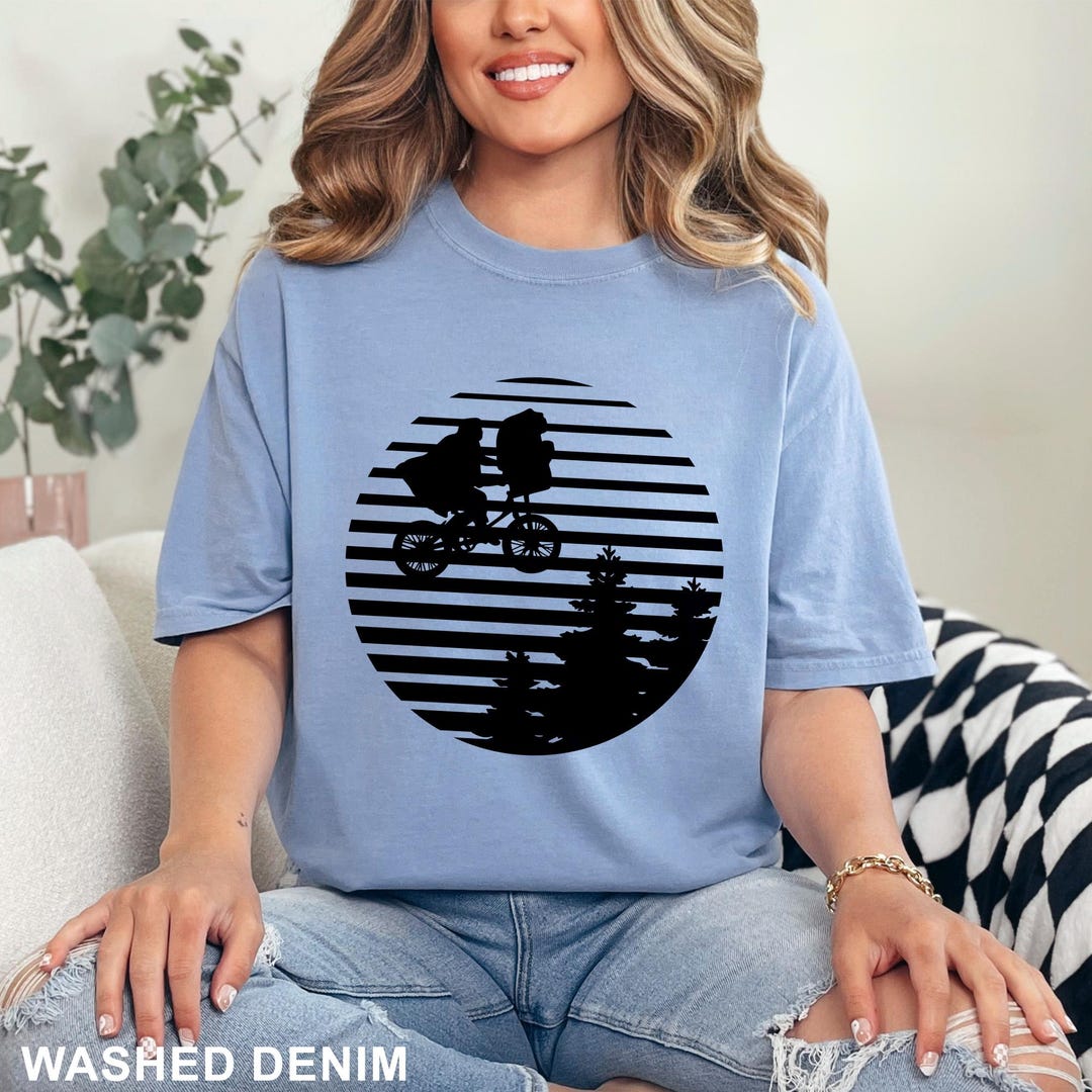 Retro E.T Shirt, Comfort Colors, Vintage E.T. Shirt, Retro ET Shirt, ET ...