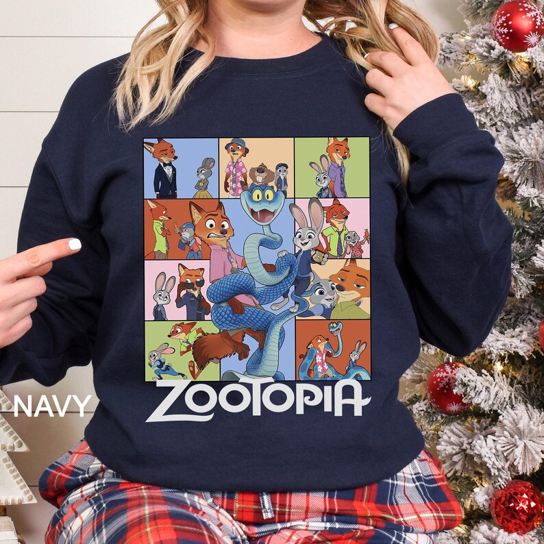 Gary De'snake Nick Wilde Judy Hopps Sweatshirt, Disney Zootopia 2 ...